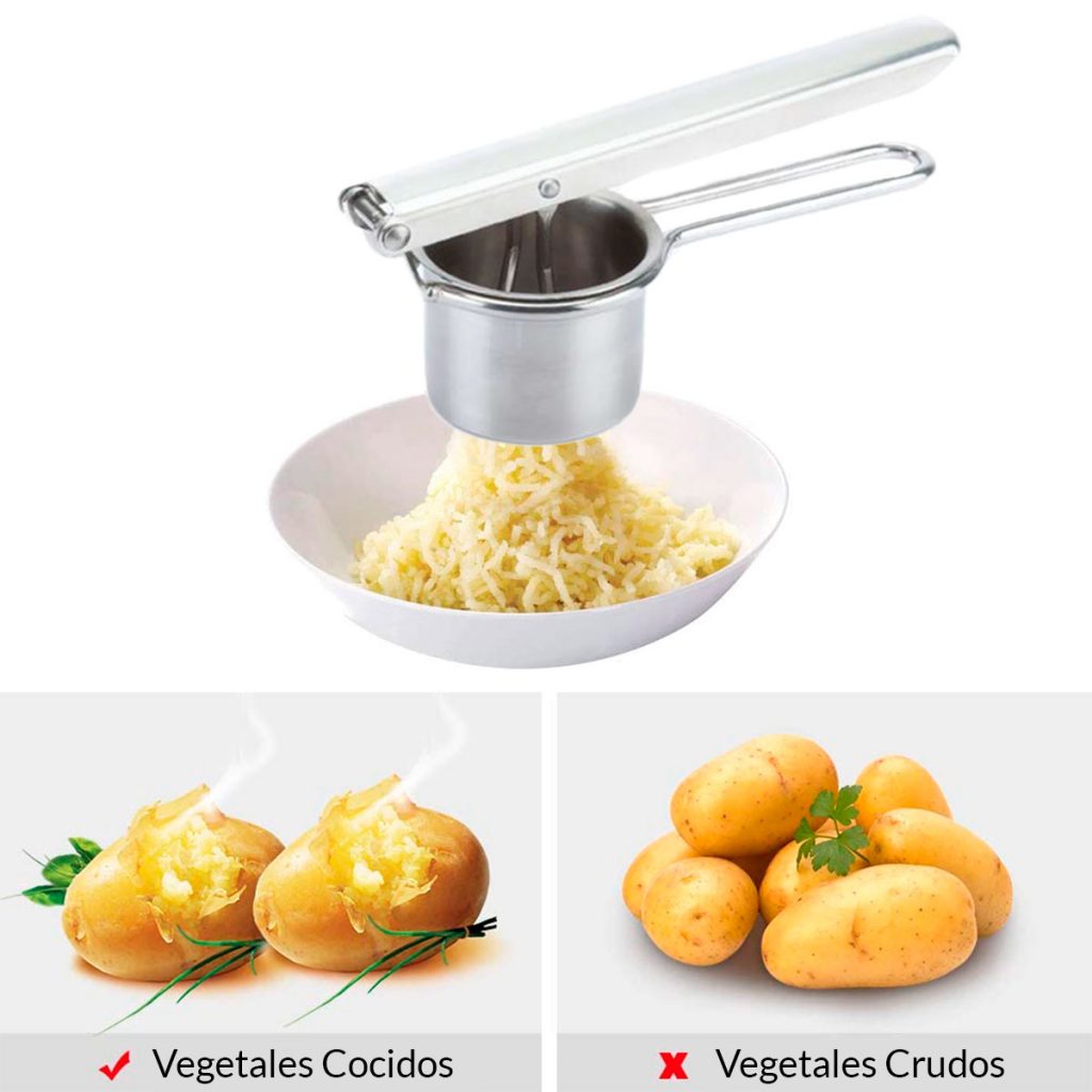 Prensa Papas Profesional de Acero | Tomatto - ITALGLO S.R.L.