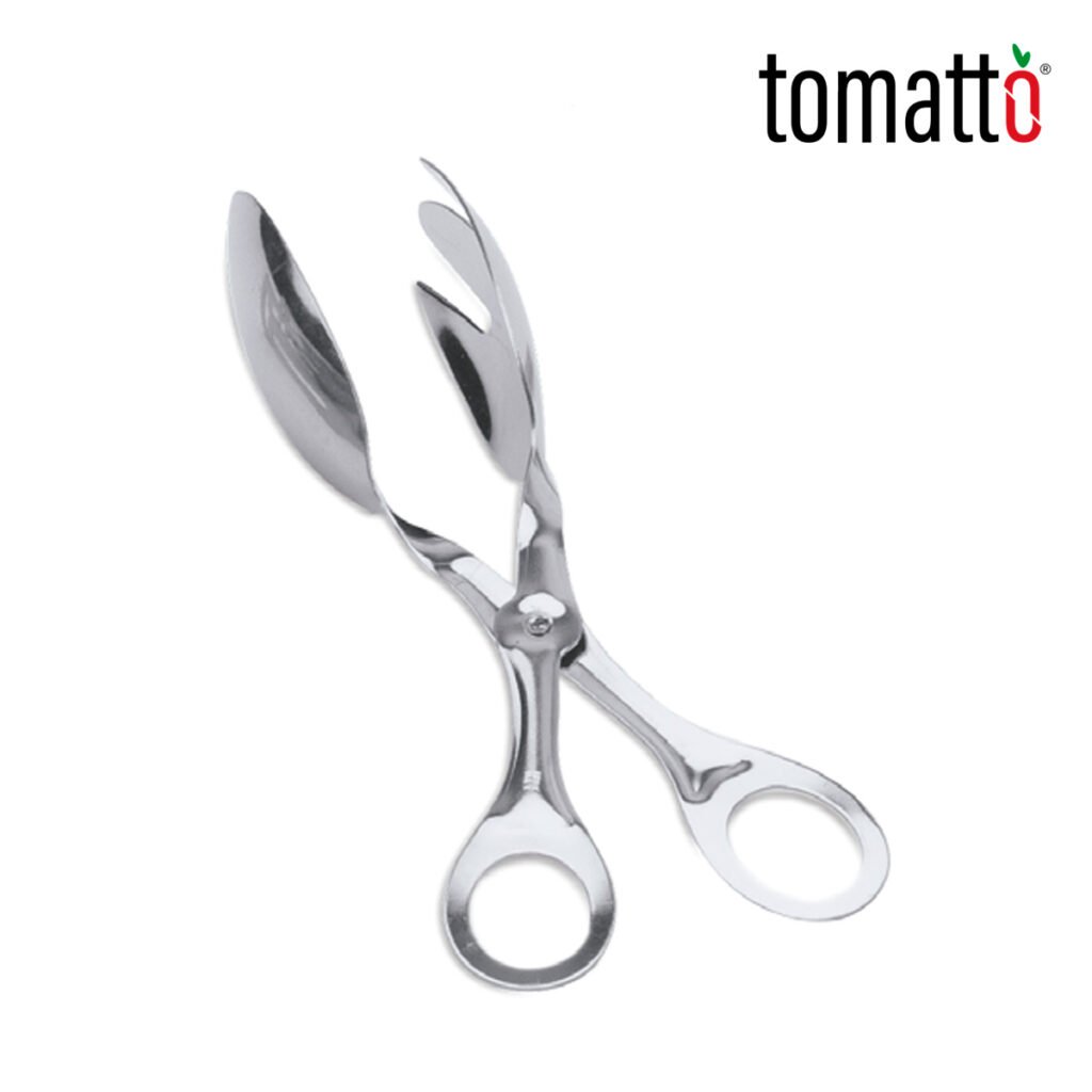 Pinza Tijera para Ensaladas de Acero | Marca Tomatto - ITALGLO S.R.L.