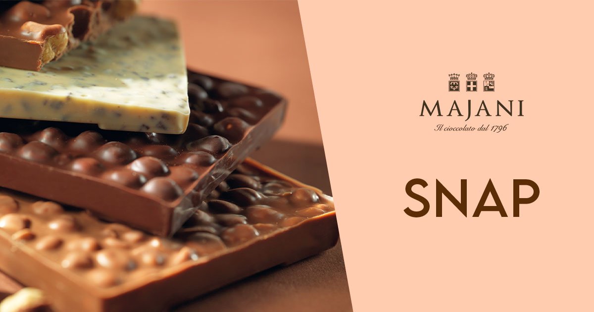 SNAP Barra de Chocolate con Leche y Avellanas 250gr | Majani - ITALGLO ...
